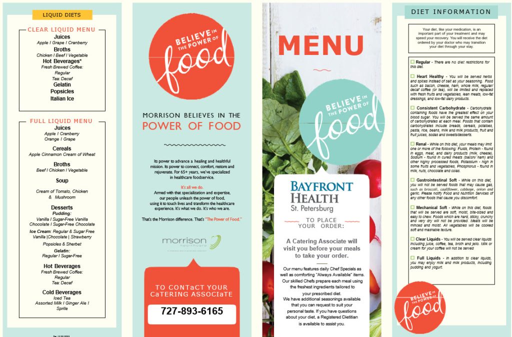 2 – FM – Patient Food Menus – Bayfront Health Guest Resources