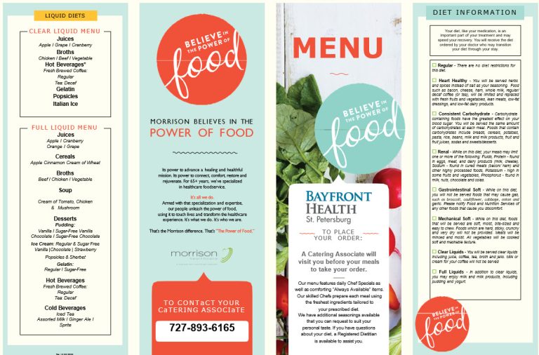 2 – FM – Patient Food Menus – Bayfront Health Guest Resources